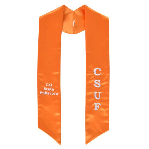 Academic Mini Sash - Orange (optional)
