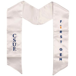 Academic Mini Sash - Orange (optional)