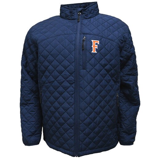 Colosseum CSUF Back on Top Full Zip Puffer Jacket