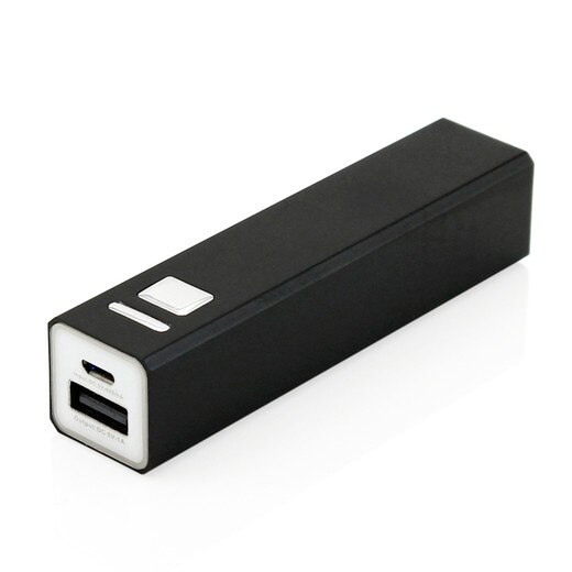 iEssentials 2600 mAh Portable Power Bank Black