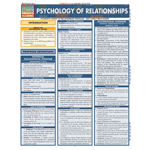 Psychology Of Relationships